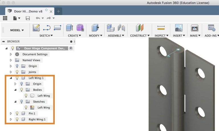 Understanding Bodies and Components – Fusion 360 Rule #1 - Product ...