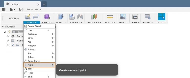 How to Use the Point Command in Fusion 360 - Product Design Online