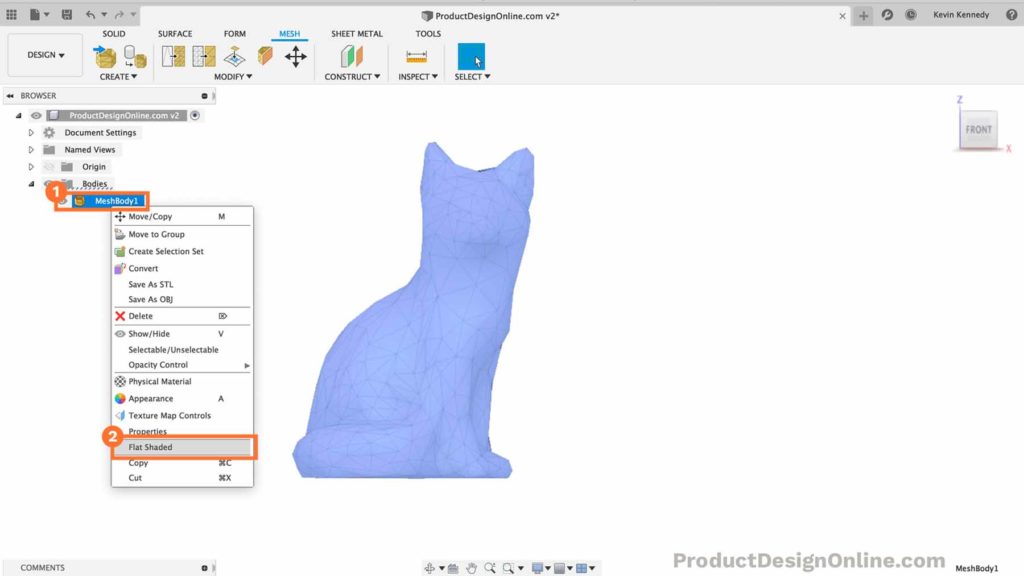 Creating LOW POLY Models in Fusion 360 for 3D Printing | Practical ...