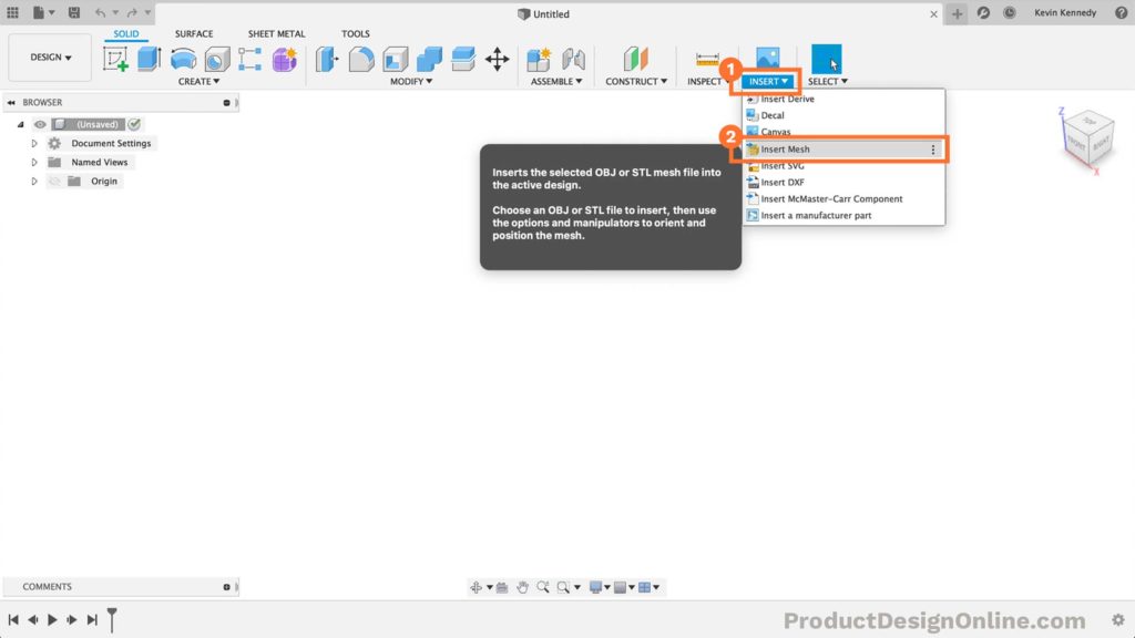 Creating LOW POLY Models in Fusion 360 for 3D Printing | Practical ...