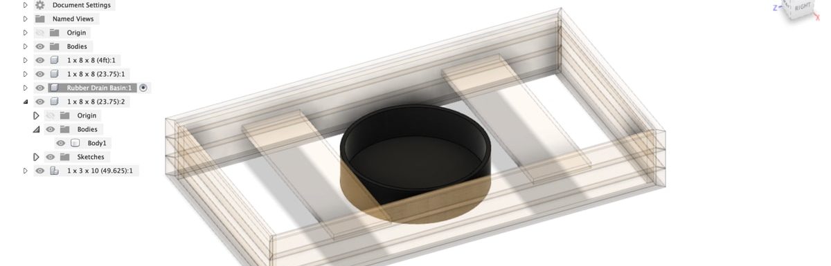 Changing the Opacity of Bodies and Components in Fusion 360