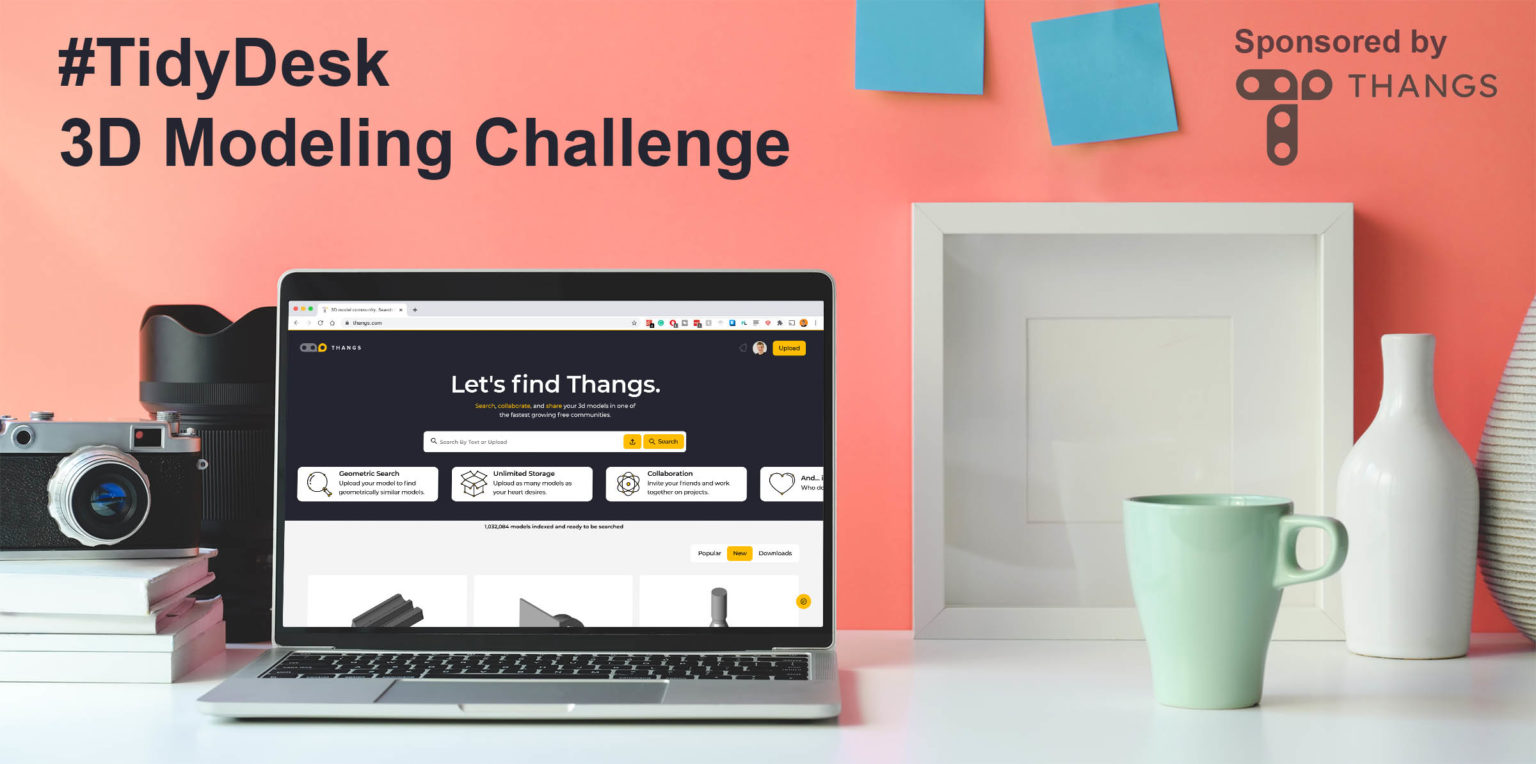 The #TidyDesk 3D Modeling Challenge - Product Design Online