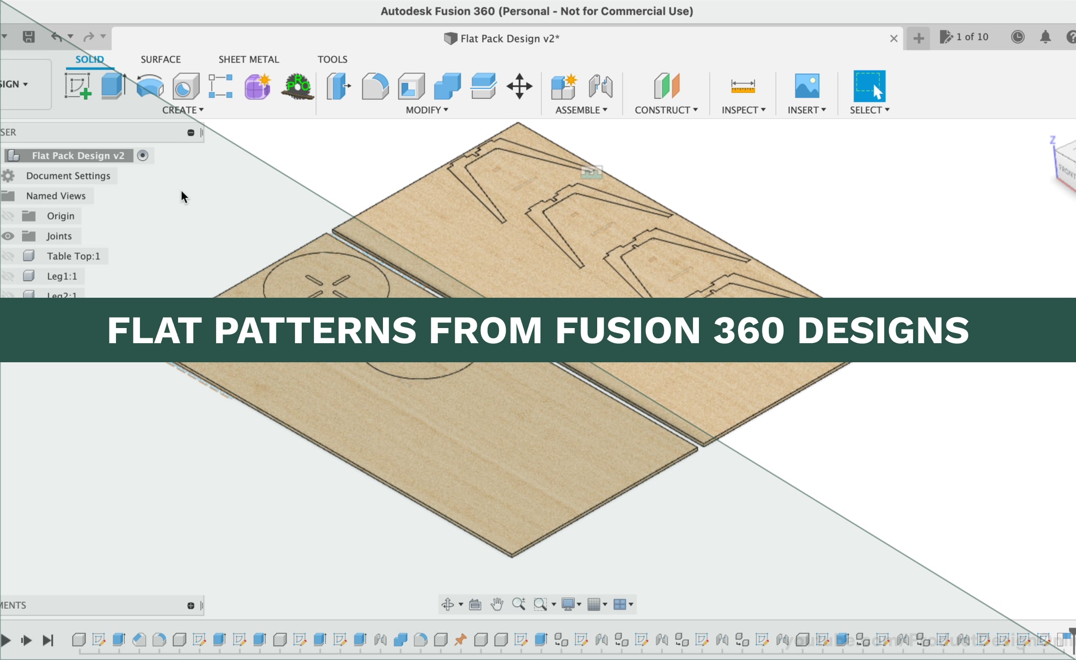 How To Create Flat Patterns In Fusion 360 MapBoards Pro Product 