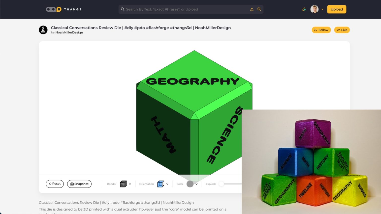 3D Modeling Challenge: DIY Back to School - Product Design Online