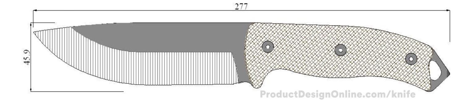 Surface Modeling a Knife Blade in Fusion 360 - Product Design Online