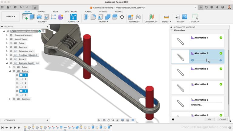Automated Modeling in Autodesk Fusion 360 | What is Automated Modeling? - Product Design Online